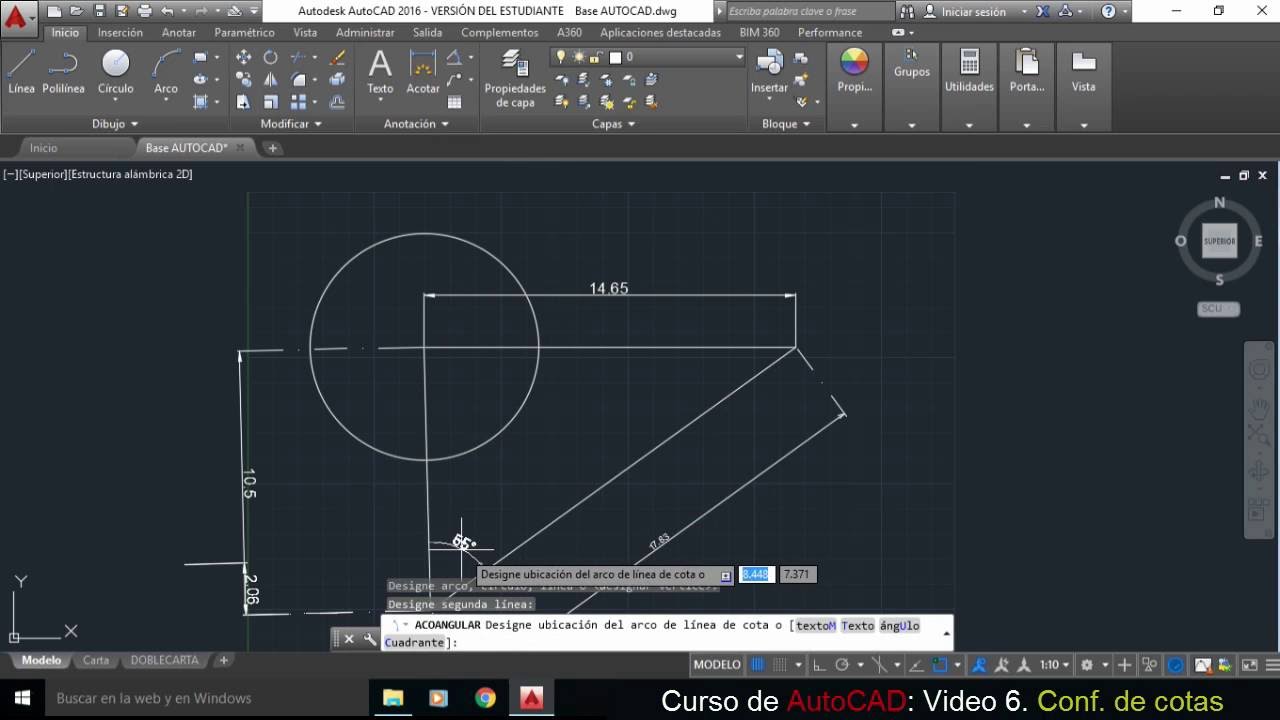 Acotaciones en AutoCAD - ArquitecturaConfidencial