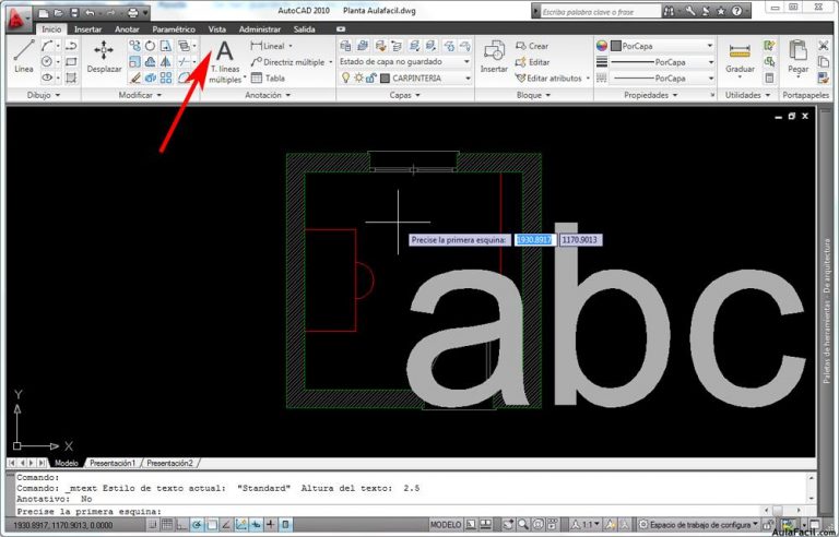 ¿Cómo usar textos en AutoCAD? - ArquitecturaConfidencial